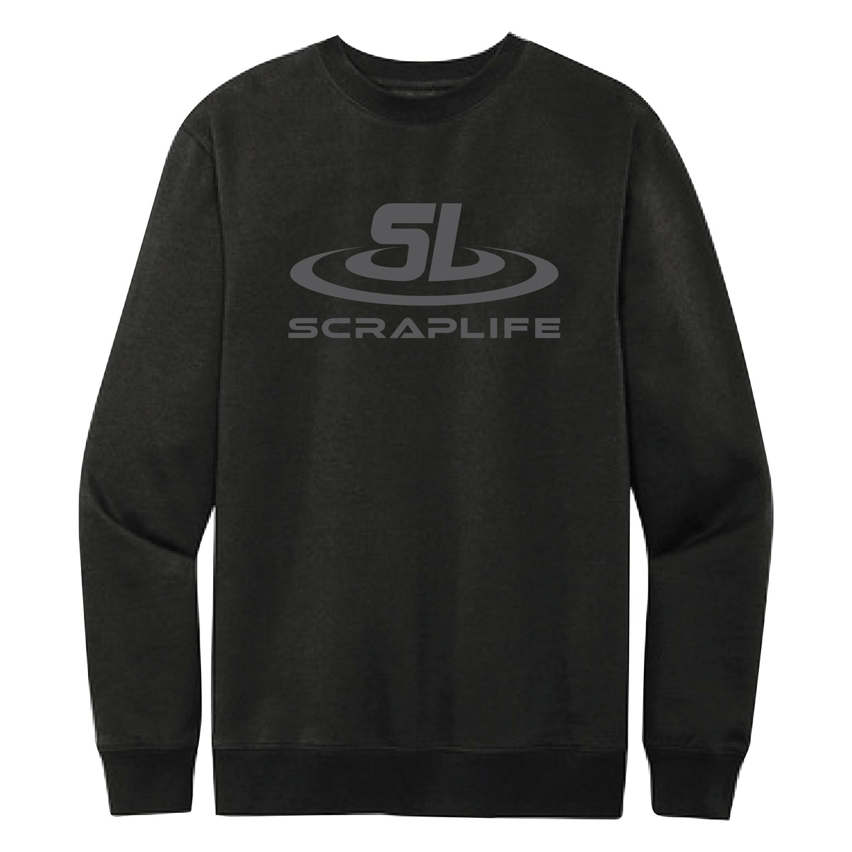 Scraplife SL Logo Crew Neck Sweatshirt - Black – ScrapLife
