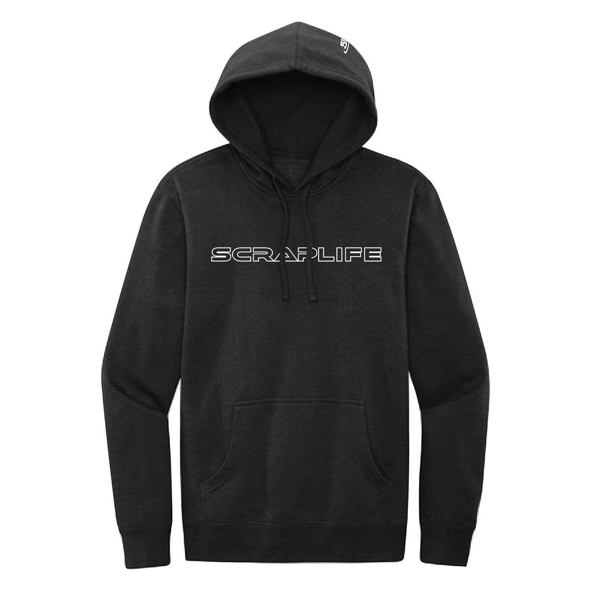 Scraplife Wordmark Hooded Sweatshirt - Black – ScrapLife